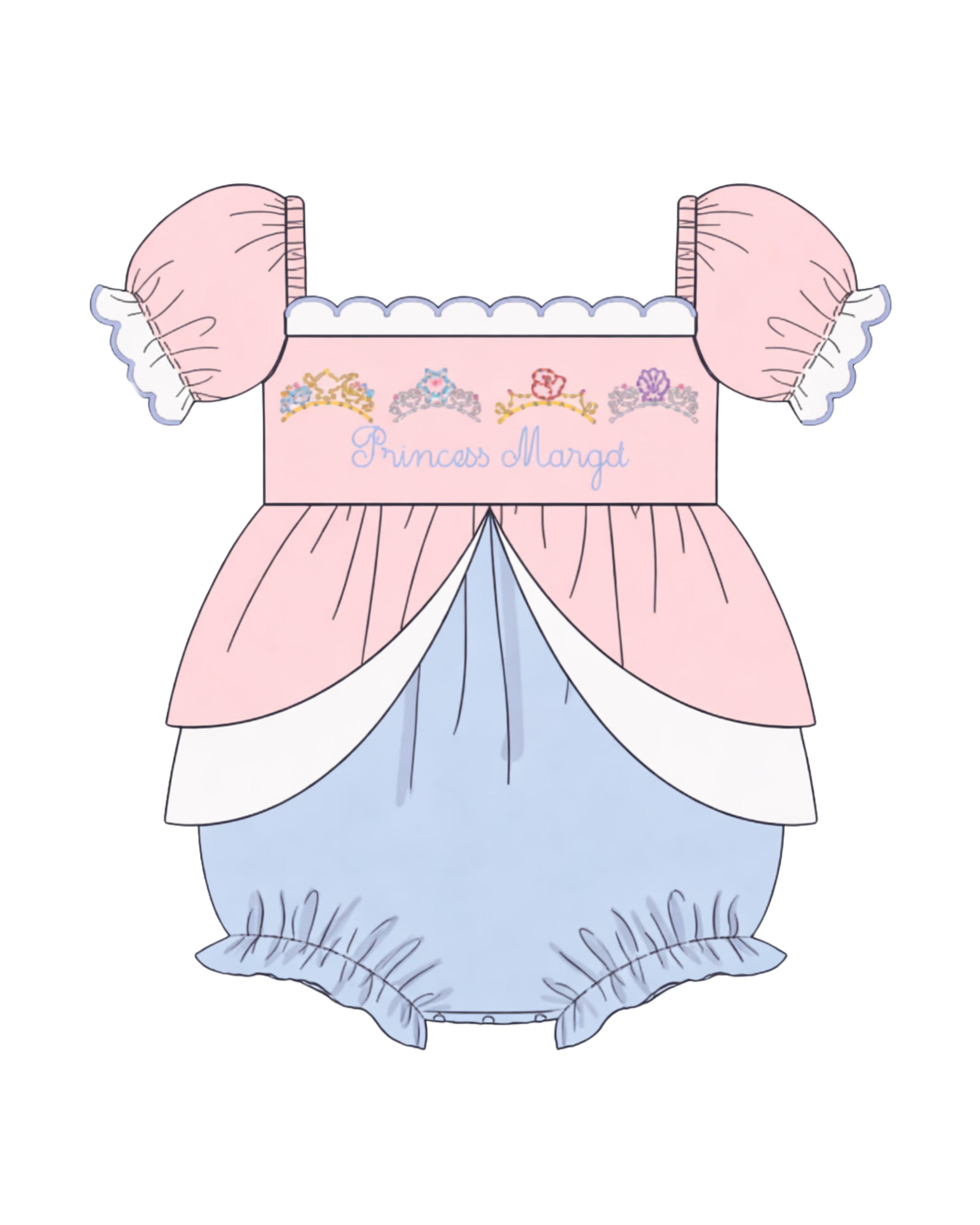 Satin Pretty Princess Bubble (May ETA) – Laine and Louise
